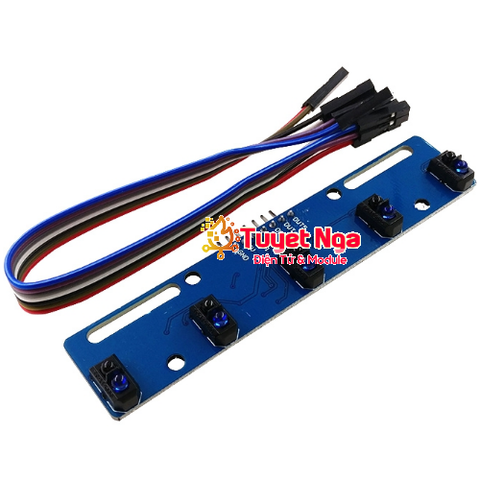 Cảm Biến Dò Line QTR-5RC – ĐIỆN TỬ TUYẾT NGA