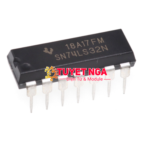IC 7432 Quad 2-Input OR Gates SN74LS32 – ĐIỆN TỬ TUYẾT NGA