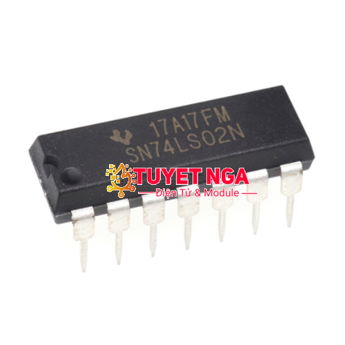 IC 7402 Quad 2-Input NOR Gates SN74LS02 – ĐIỆN TỬ TUYẾT NGA