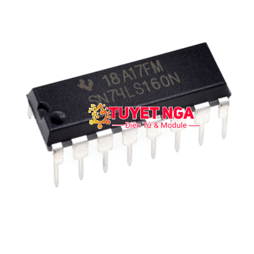 IC 74160 Decade Counter SN74LS160 – ĐIỆN TỬ TUYẾT NGA