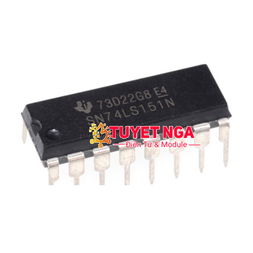 IC 74151 8-Input Multiplexer SN74LS151 – ĐIỆN TỬ TUYẾT NGA
