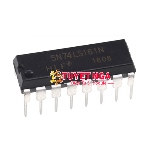 IC 74161 Synch 4-bit Counter SN74LS161 – ĐIỆN TỬ TUYẾT NGA
