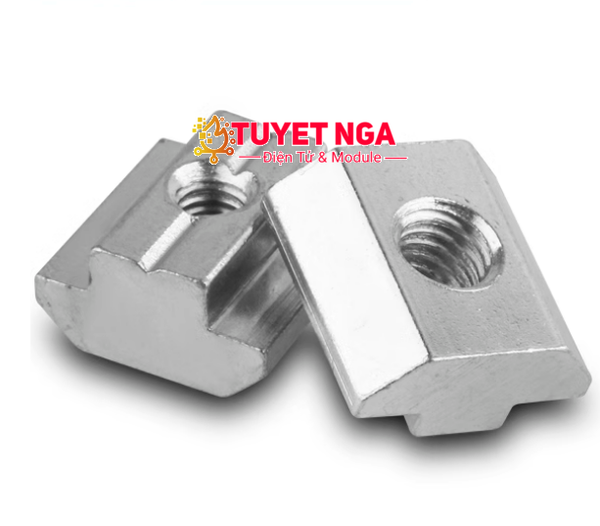 Đai Ốc Trượt Chữ T Vuông M4 Nhôm 2020 – ĐIỆN TỬ TUYẾT NGA