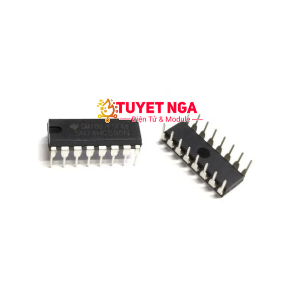 74HC595 IC 74595 Shift Register 1 Element 8 Bit – ĐIỆN TỬ TUYẾT NGA