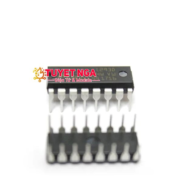 L293D IC 293 Motor Driver Điều Khiển Động Cơ Có Chổi Than – ĐIỆN TỬ ...