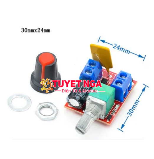 Mạch Điều Khiển Tốc Độ Động Cơ 5A 90W – ĐIỆN TỬ TUYẾT NGA