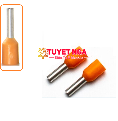 Đầu Cos Pin Rỗng E1510 Cam – ĐIỆN TỬ TUYẾT NGA