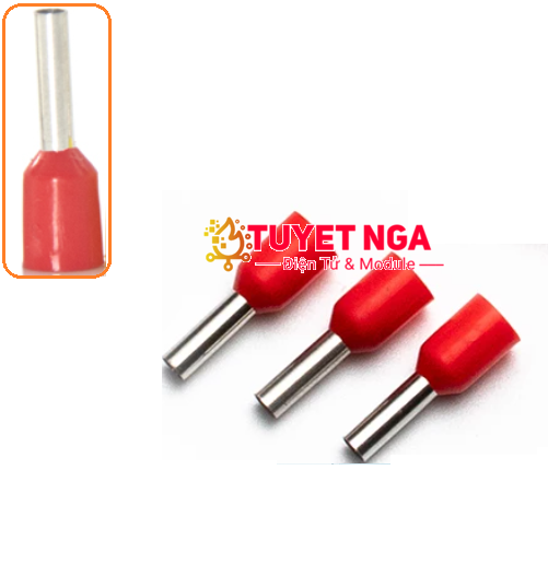 Đầu Cos Pin Rỗng E1510 Đỏ – ĐIỆN TỬ TUYẾT NGA