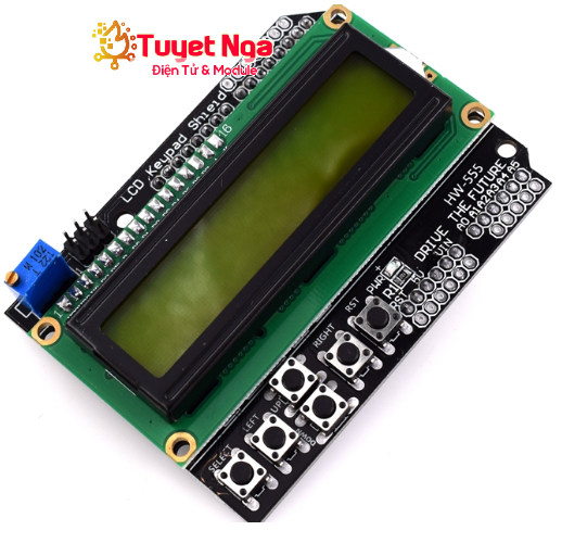 Module LCD 1602 Keypad Shield – ĐIỆN TỬ TUYẾT NGA
