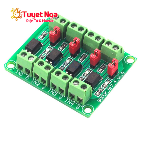 Mạch Opto Cách Ly 8 Kênh PC817 – ĐIỆN TỬ TUYẾT NGA
