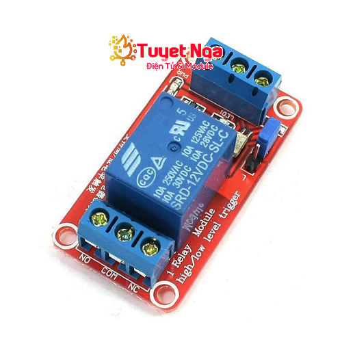 Module 1 Relay Kích Mức Cao Thấp 12V – ĐIỆN TỬ TUYẾT NGA
