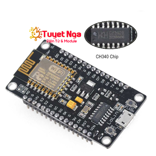 Module Thu Phát Wifi ESP8266 NodeMCU CH340 – ĐIỆN TỬ TUYẾT NGA