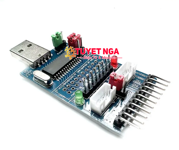 CH341A Mạch Chuyển Đổi USB I2C/IIC/SPI/UART/TTL/ISP EPP/MEM – ĐIỆN TỬ TUYẾT NGA