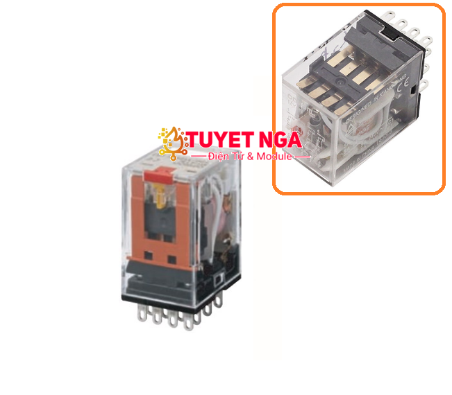 MY4N Relay Trung Gian Omron 220V 5A 14 Chân – ĐIỆN TỬ TUYẾT NGA