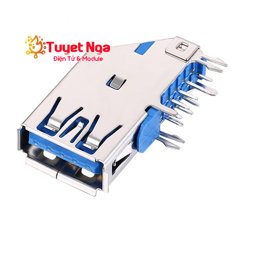 Cổng USB 3.0 TypeA Cái 9 Pin Cong – ĐIỆN TỬ TUYẾT NGA
