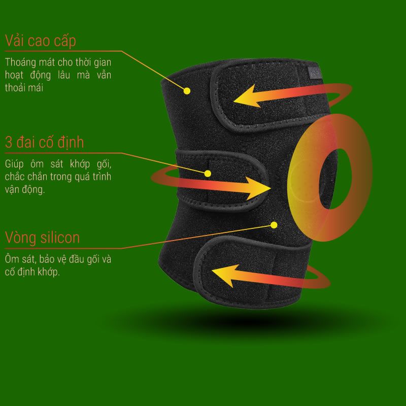 Đai bó gối POLARIS Vietnam (PBG) – Shop eTennis.vn