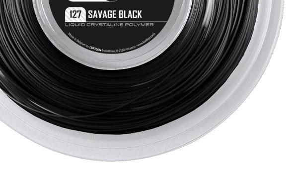Luxilon Savage Black 127 - dây căng vợt cuộn 200m (WRZ902100) – Shop ...