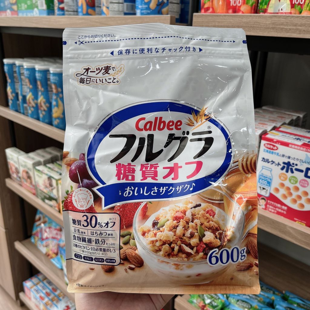 Ngũ cốc ăn kiêng Calbee giảm 30% đường - 600g – thegioihanghieuchobe