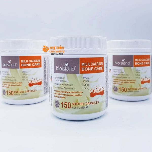 Canxi Bioisland 150 viên (12 tuổi+) – thegioihanghieuchobe