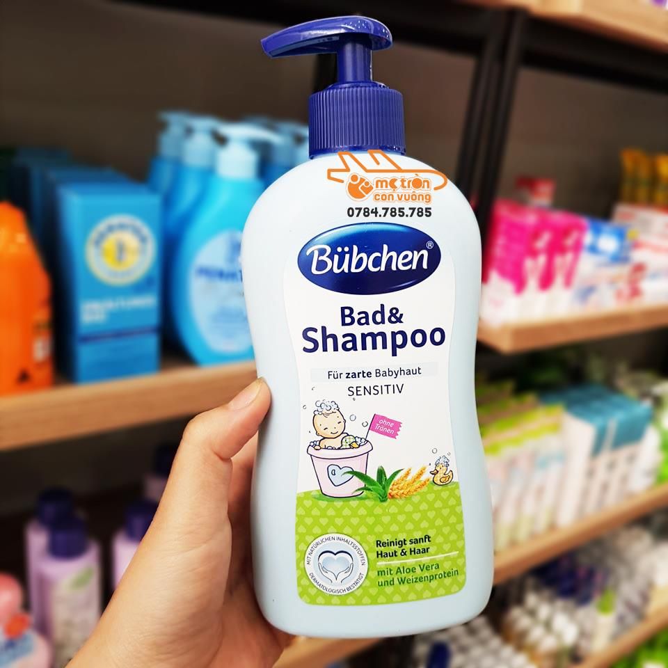 Sữa tắm gội Bubchen 400ml – thegioihanghieuchobe