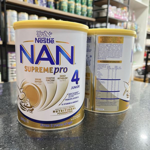 Sữa bột NAN Supreme Pro 4 800gr – thegioihanghieuchobe