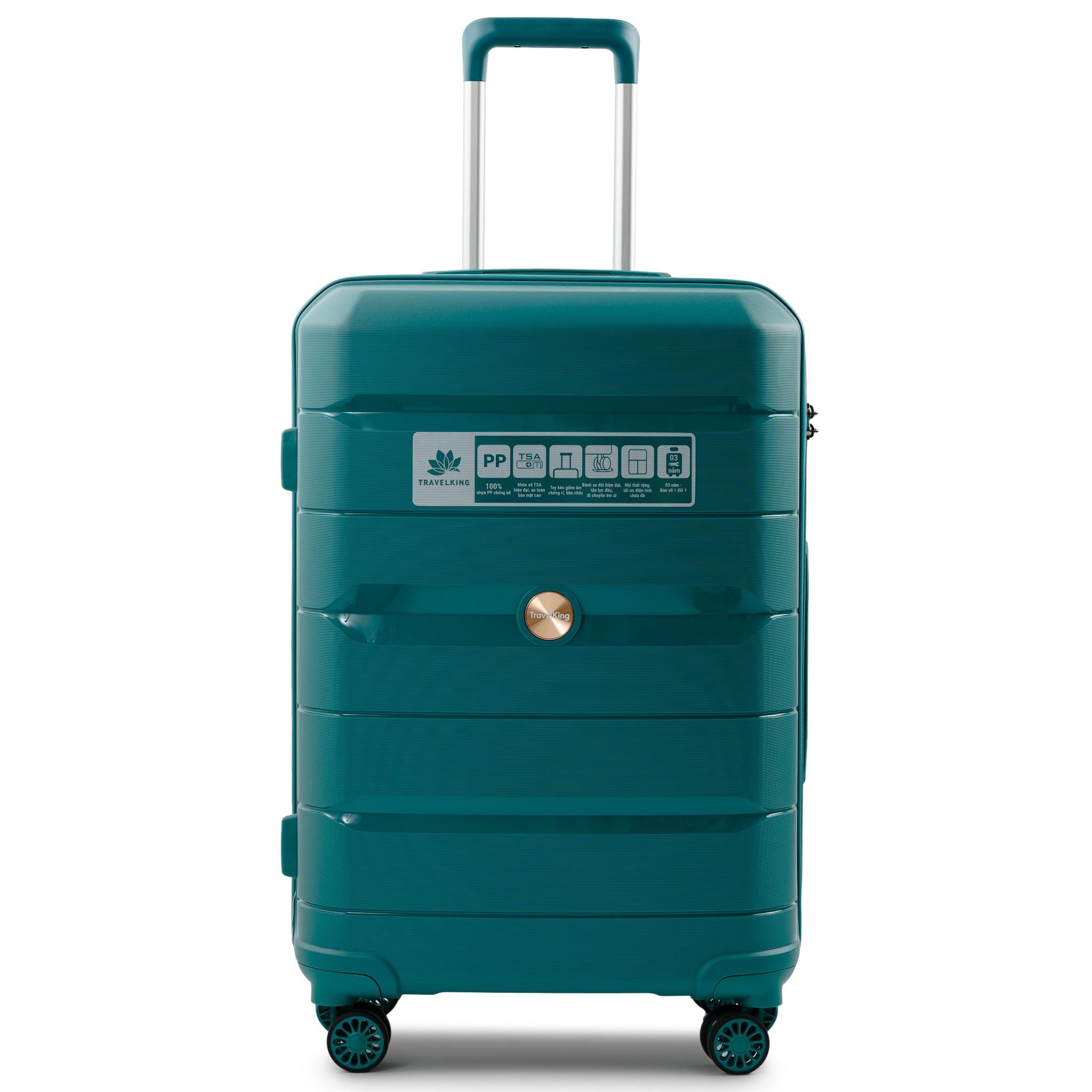 Vali Chống Bể 100% PP883 Size 20 Xanh két – Balo Chính Hãng