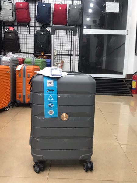 Vali Chống Bể 100% PP883 Size 24 Xám Chì – Balo Chính Hãng