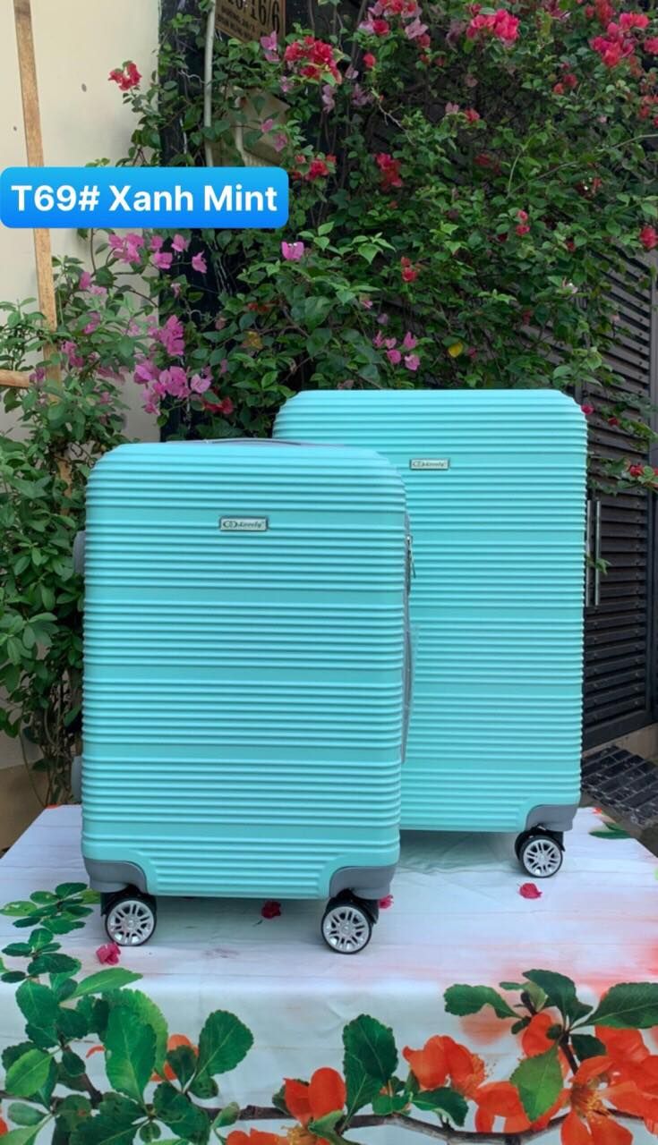 Vali Kéo T69 Size 20 Xanh Mint – Balo Chính Hãng