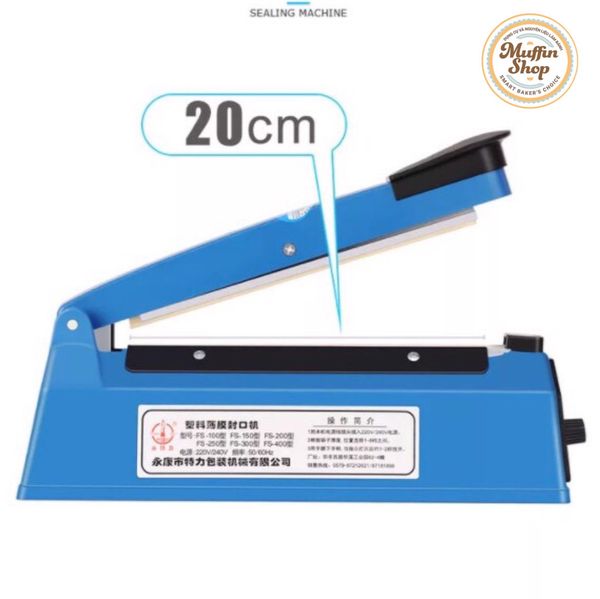 Máy ép tui PF200 – Muffinshop Smart Baker's Choice