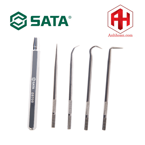 Bộ đục móc 5 chi tiết SATA 09709