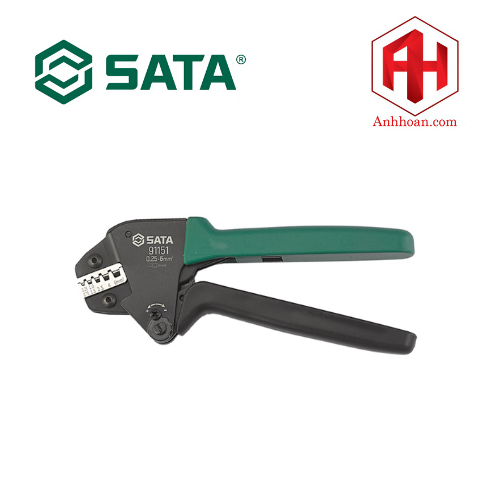 Kìm bấm cốt dây điện sleeves SATA 91151