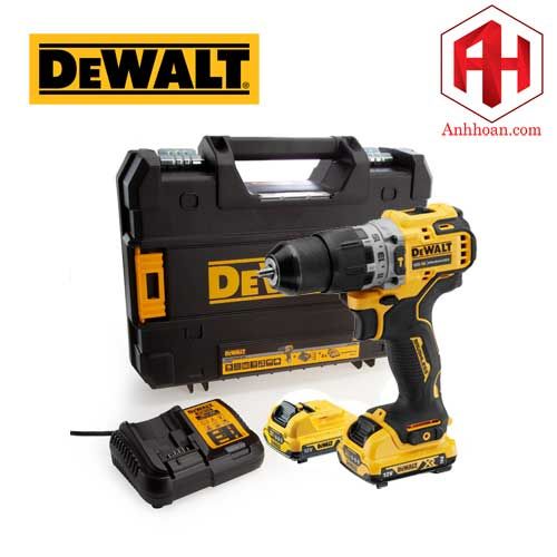 May khoan dung pin DeWALT 12V DCD706D2 KR SET 2Ah