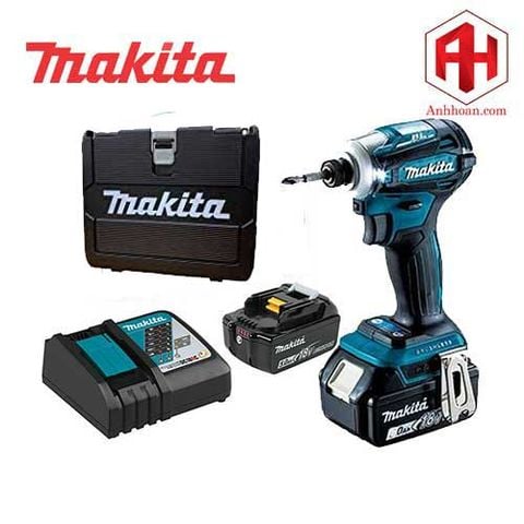 Máy khoan vặn vít dùng pin 18V Makita HP488DWAE (18V:2Ah)