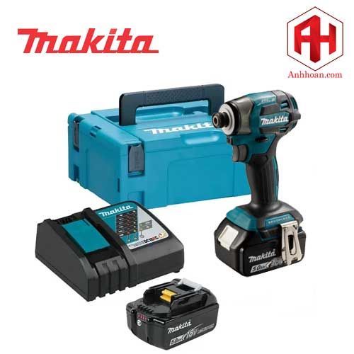 Máy vặn vít dùng pin Makita 18V DTD173RTJ (SET 5Ah)