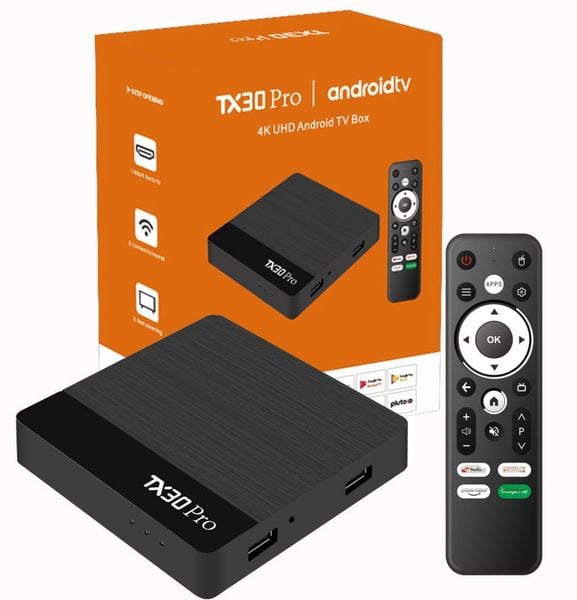 Android TV Box TX30 Pro - CPU Hi3798, Android TV 12, Giá Tốt - MyTV Box