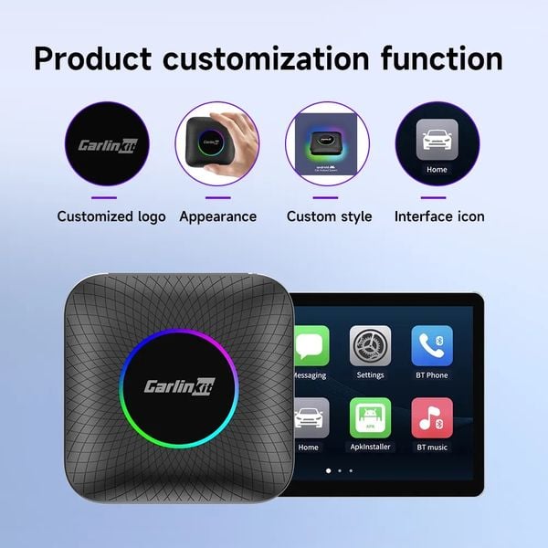 Carlinkit CarPlay Ai Box SDM660 8 nhân Android 13 New 2024 – MyTV Box