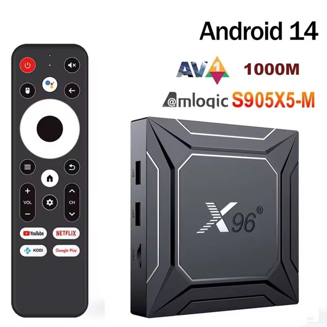 TV Box X96 M200 AI - Android 14, LAN 1000M, AI-SR Nâng Cấp Hình Ảnh - MyTV Box