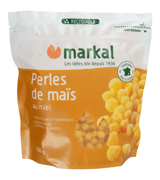 Ngũ cốc bắp (ngô) hữu cơ mật ong Markal 200g – Leaf Organic - Natural ...
