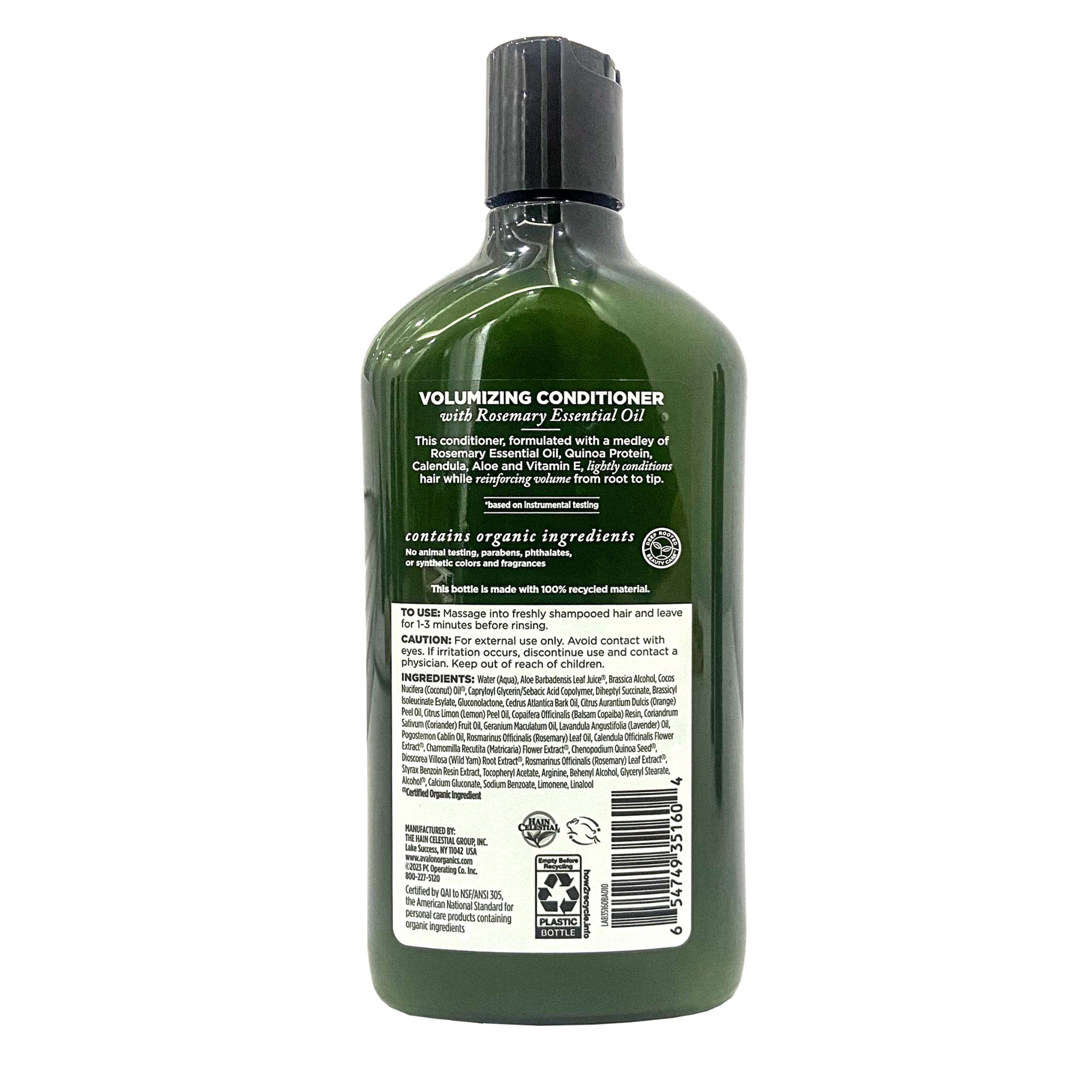 Dầu gội hữu cơ Avalon Organics hương chanh cho tóc xỉn màu, kém bóng m ...
