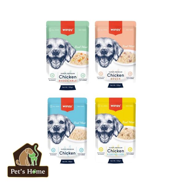 Pate Wanpy cho chó 100g – Pet's Home