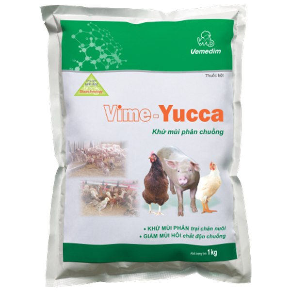 Vime Yucca khử mùi phân chuồng 1kg – Pet's Home