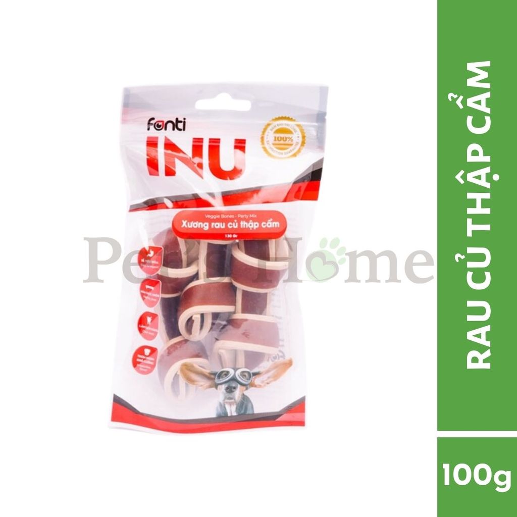Xương gặm cho chó Inu Fonti các loại – Pet's Home