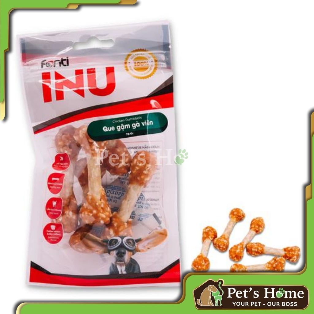 Xương gặm cho chó Inu Fonti các loại – Pet's Home