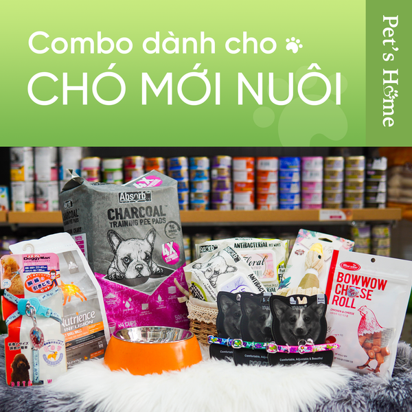 Combo dành cho Chó mới nuôi – Pet's Home