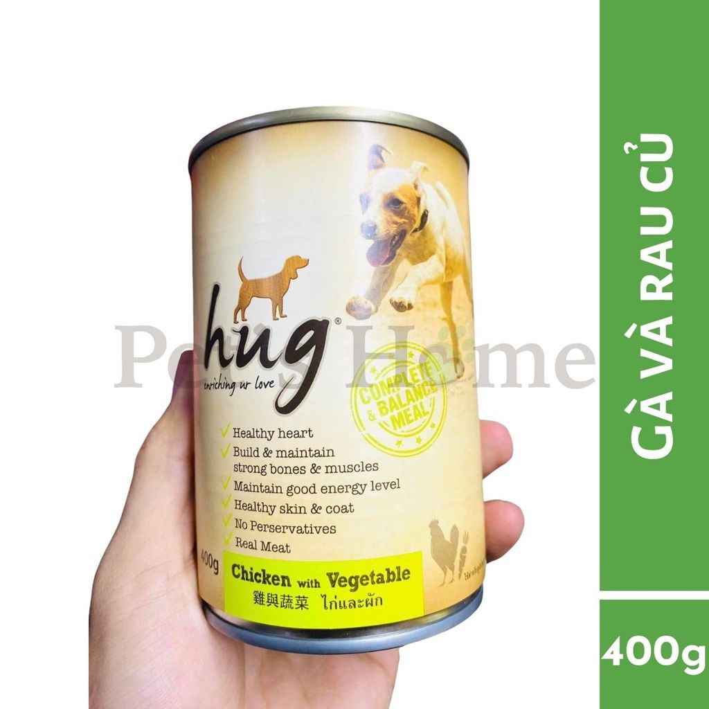 Pate Hug cho chó lon 400g – Pet's Home