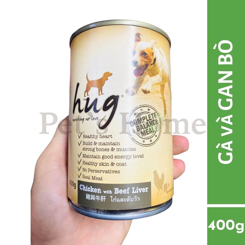 Pate Hug cho chó lon 400g – Pet's Home