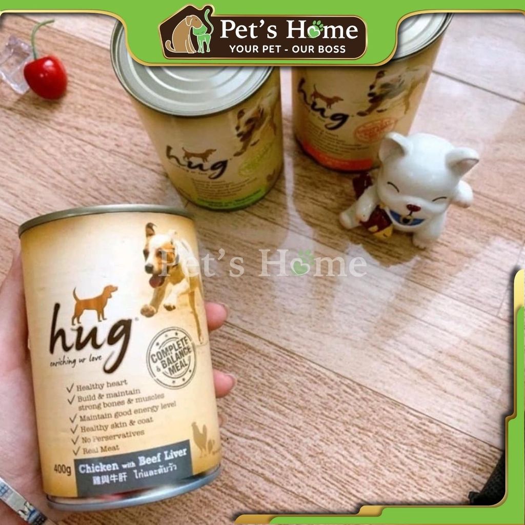 Pate Hug cho chó lon 400g – Pet's Home