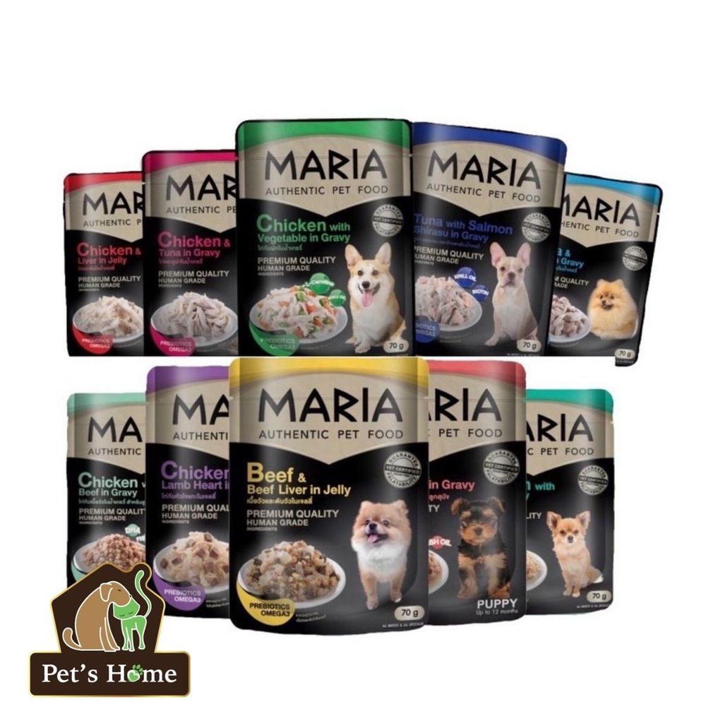 Pate Maria cho chó gói 70g – Pet's Home