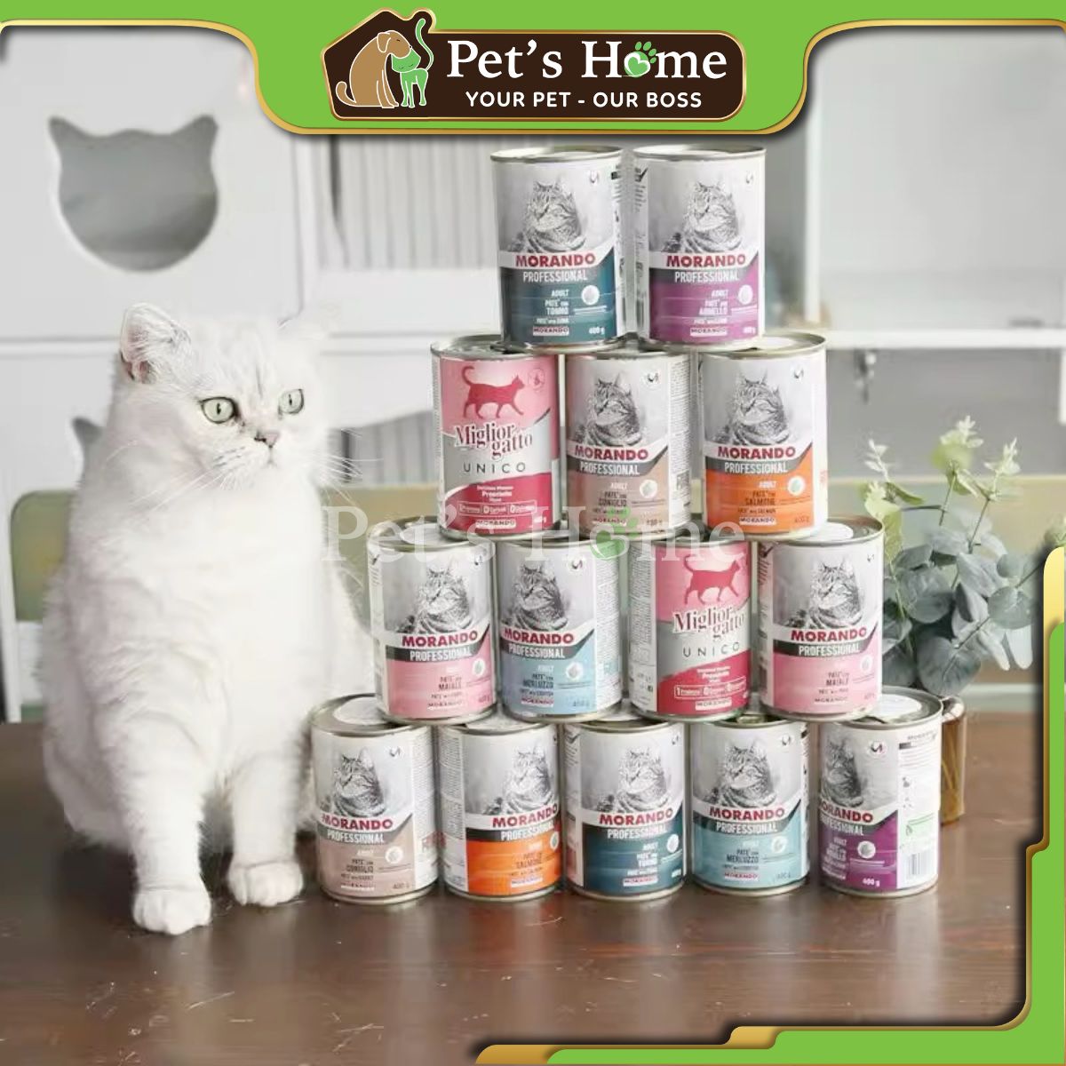 Pate Morando Adult cho mèo 400g – Pet's Home
