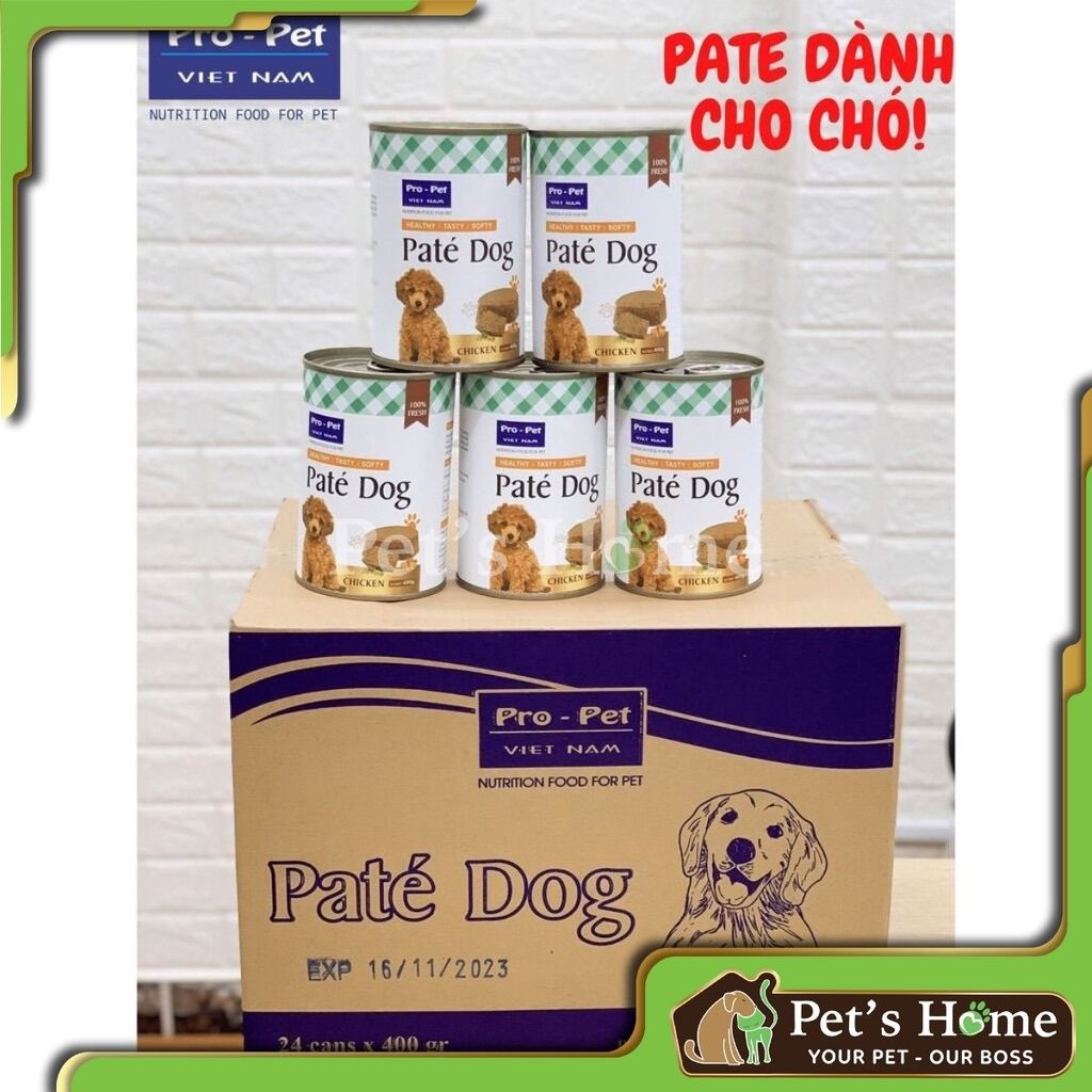 Pate Pro Pet cho chó lon 400g – Pet's Home
